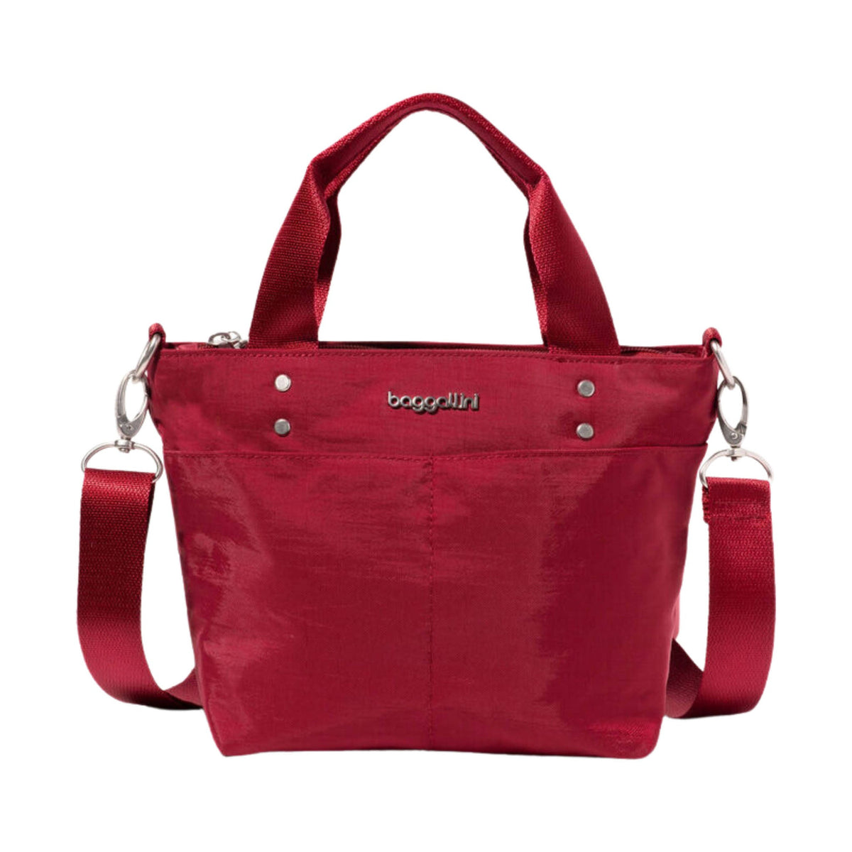 Baggallini Mini Carryall Tote - Ruby Red – Lenny's Shoe & Apparel