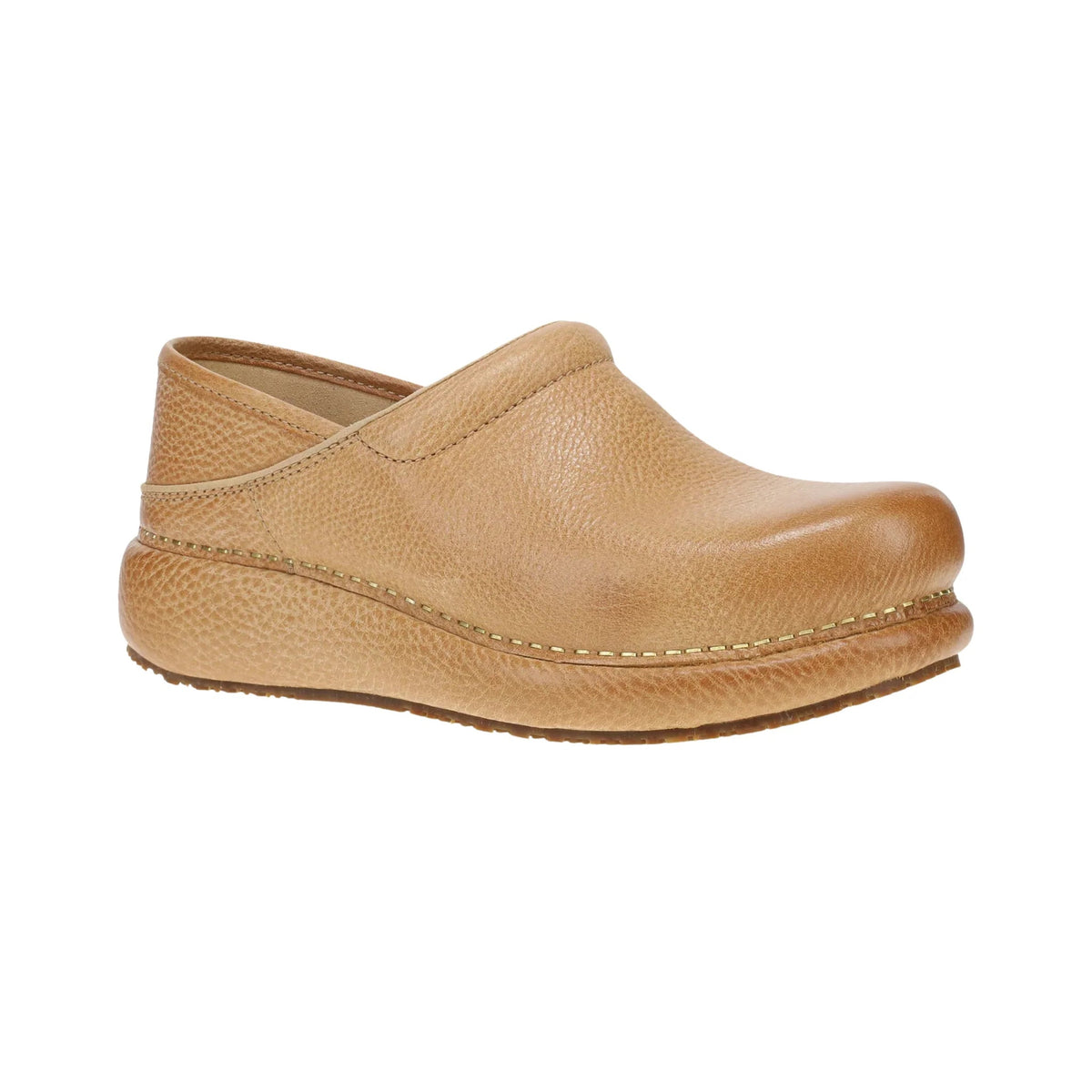Dansko Women's Platform Pro Clogs - Honey Distressed – Lenny's Shoe ...