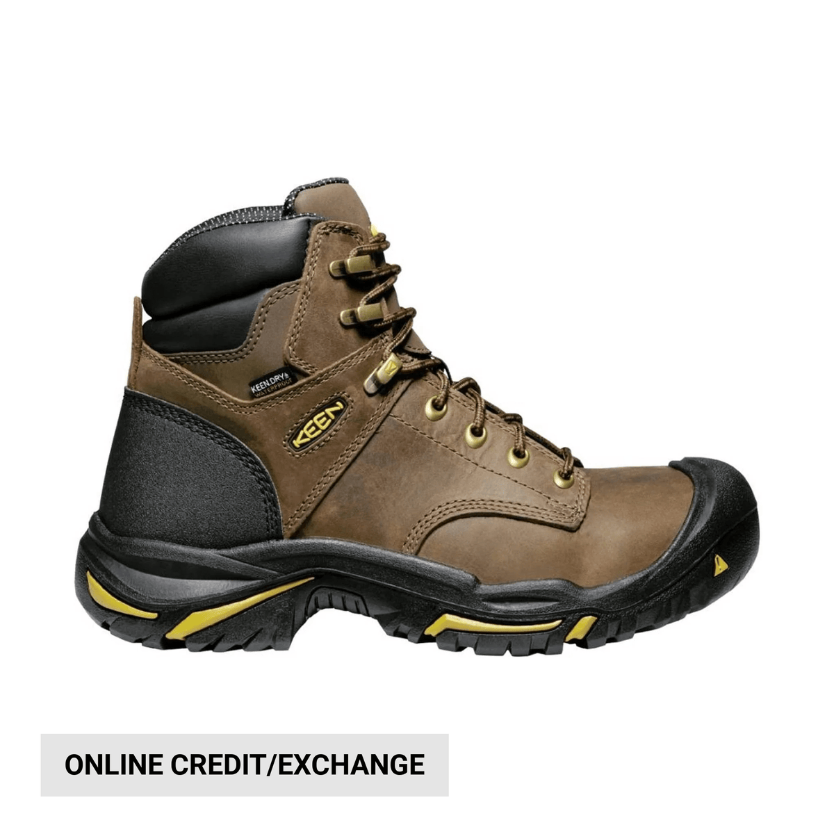 KEEN Utility Men's Mt Vernon 6 Inch Steel Toe Work Boot - Cascade Brow ...