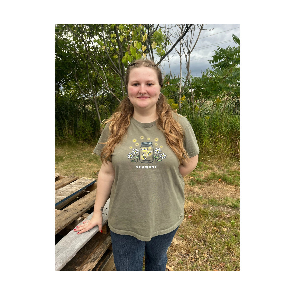 Life Is Good Fireflies VT Exclusive Crusher Tee - Moss Green – Lenny's ...