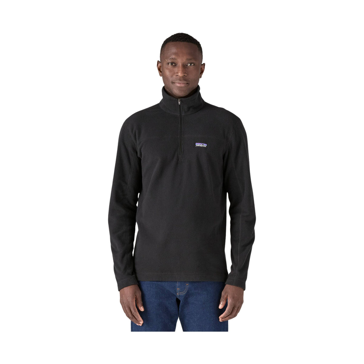 Patagonia Men's Micro D Fleece Pullover - Black – Lenny's Shoe & Apparel