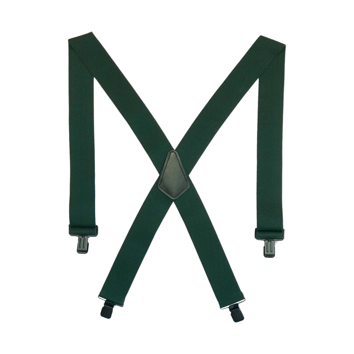 Perry 2 Inch Clip On Suspenders - Hunter Green – Lenny's Shoe & Apparel