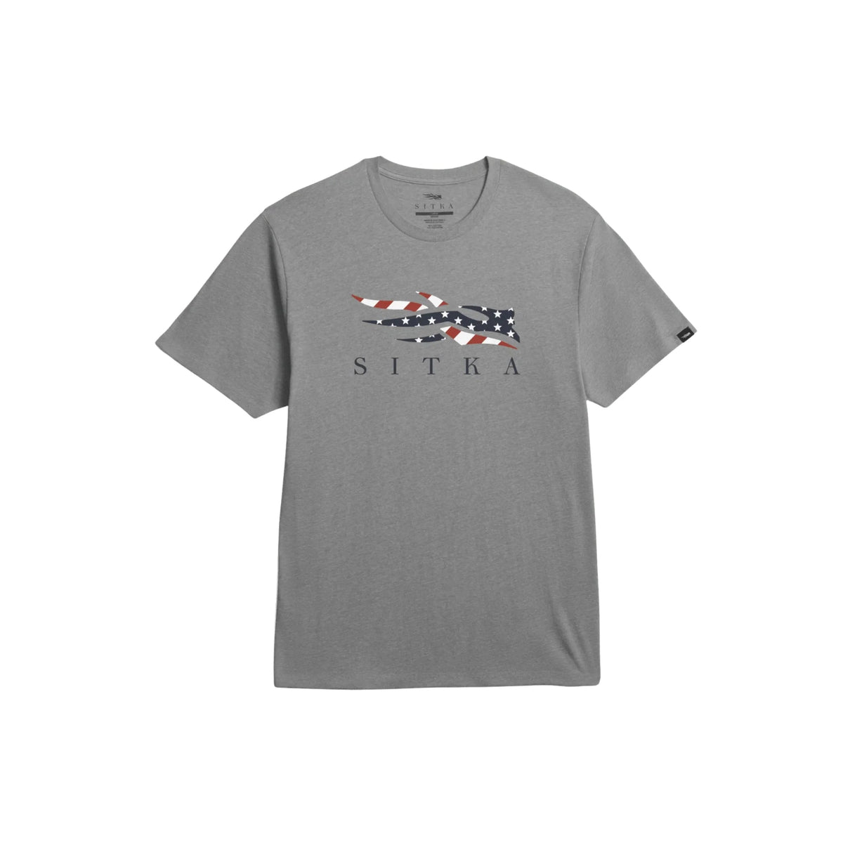Sitka Men's Icon Flag Tee - Medium Grey Heather – Lenny's Shoe & Apparel