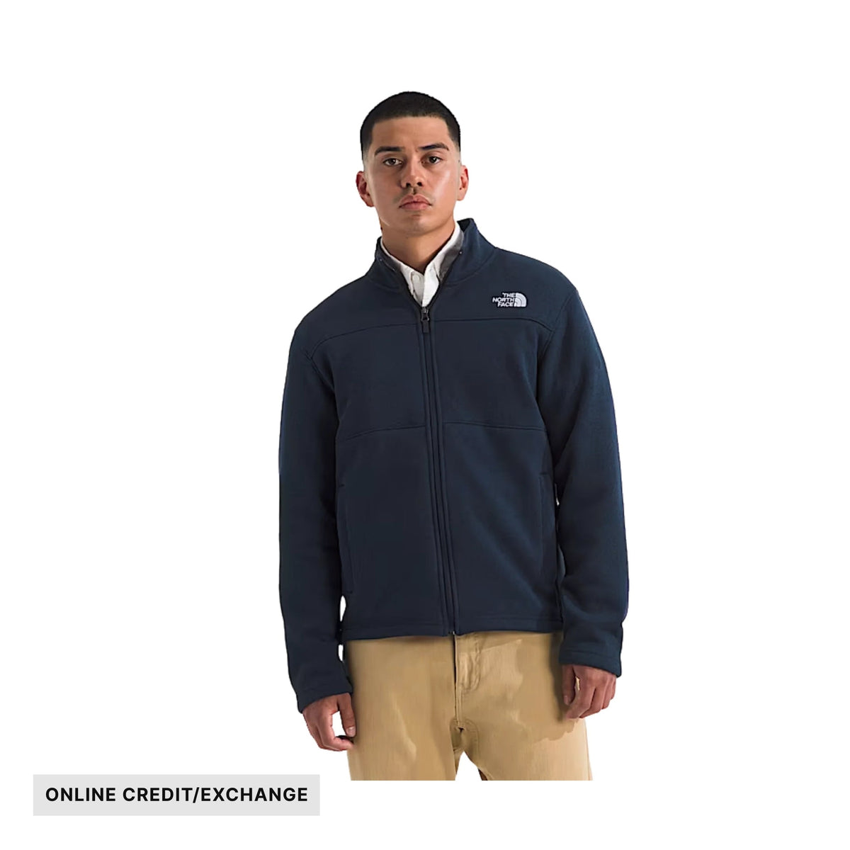 The North Face Men's Gordon Lyons Full Zip Jacket - Summit Navy Heathe ...