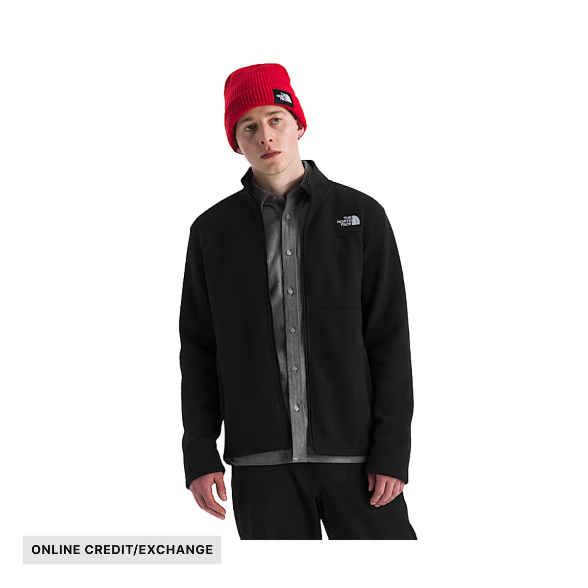 The North Face Men's Gordon Lyons Full Zip Jacket - TNF Black Heather ...