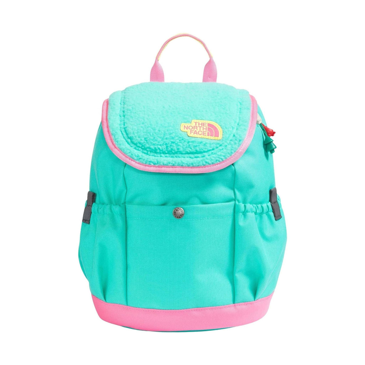 The North Face Youth Mini Explorer Backpack - Geyser Aqua/Gamma Pink/L ...