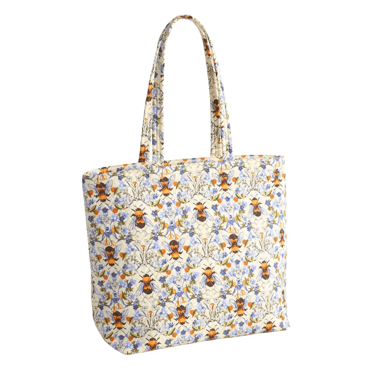 Vera Bradley Original Zip Tote - Bee Garden In Premium Cotton – Lenny's ...