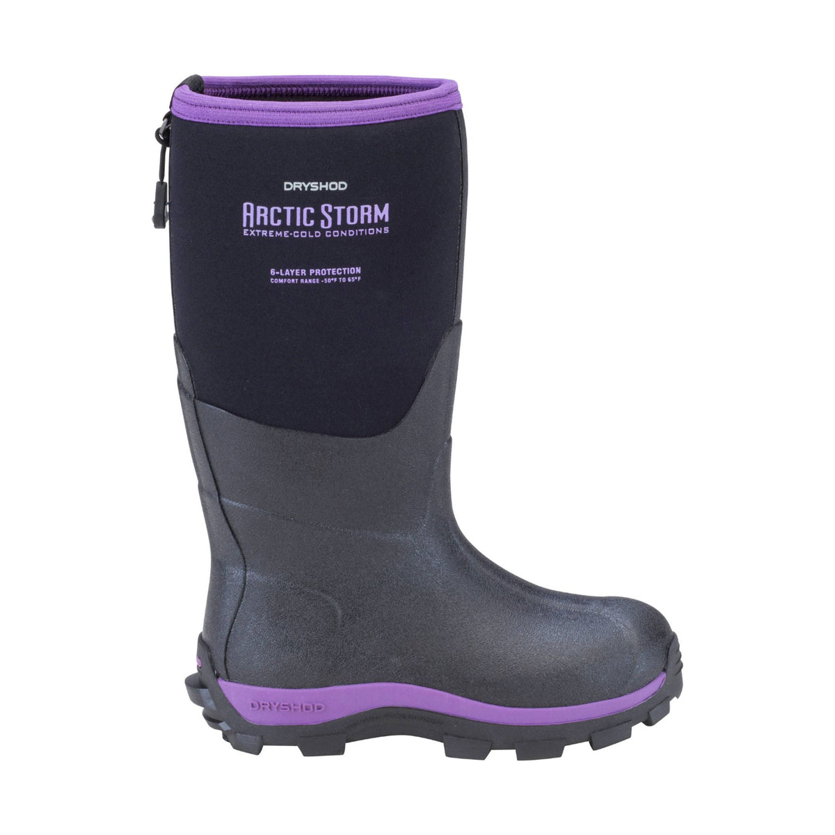 Dryshod Kids' Arctic Storm Boot - Black Purple – Lenny's Shoe & Apparel