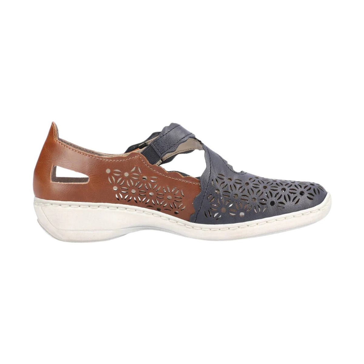 Rieker Women's Doris Sandal - Blue – Lenny's Shoe & Apparel