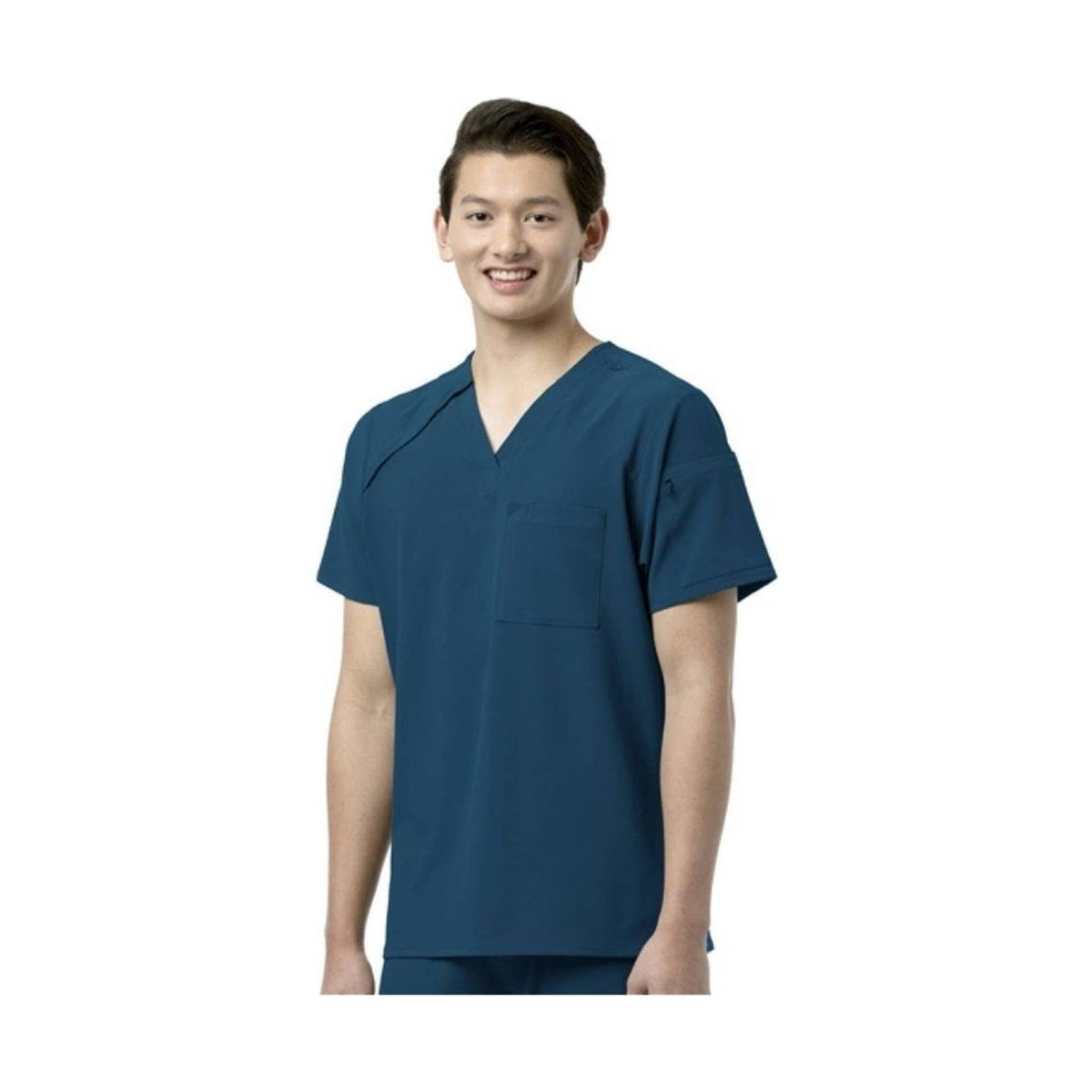 Wink Men's EZ Zip Scrub Top - Caribbean – Lenny's Shoe & Apparel